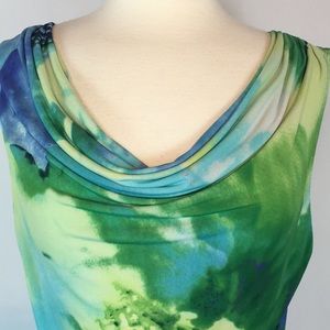 Strazzi | Tops | Strazzi Cowl Neck Sleeveless Top | Poshmark